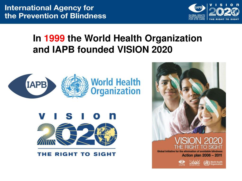 PPT - IAPB and VISION 2020 VISION 2020 UK AGM September 2013 Peter ...