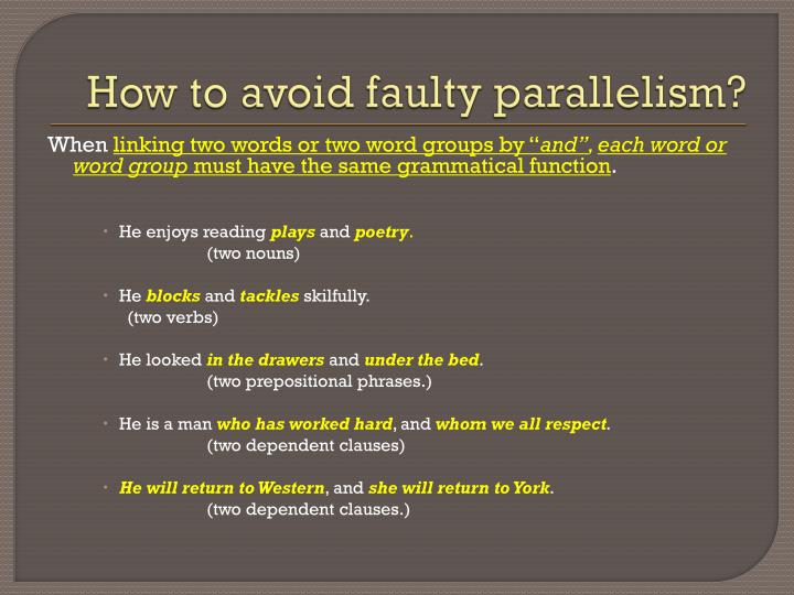 PPT Faulty Parallelism PowerPoint Presentation ID 2325906