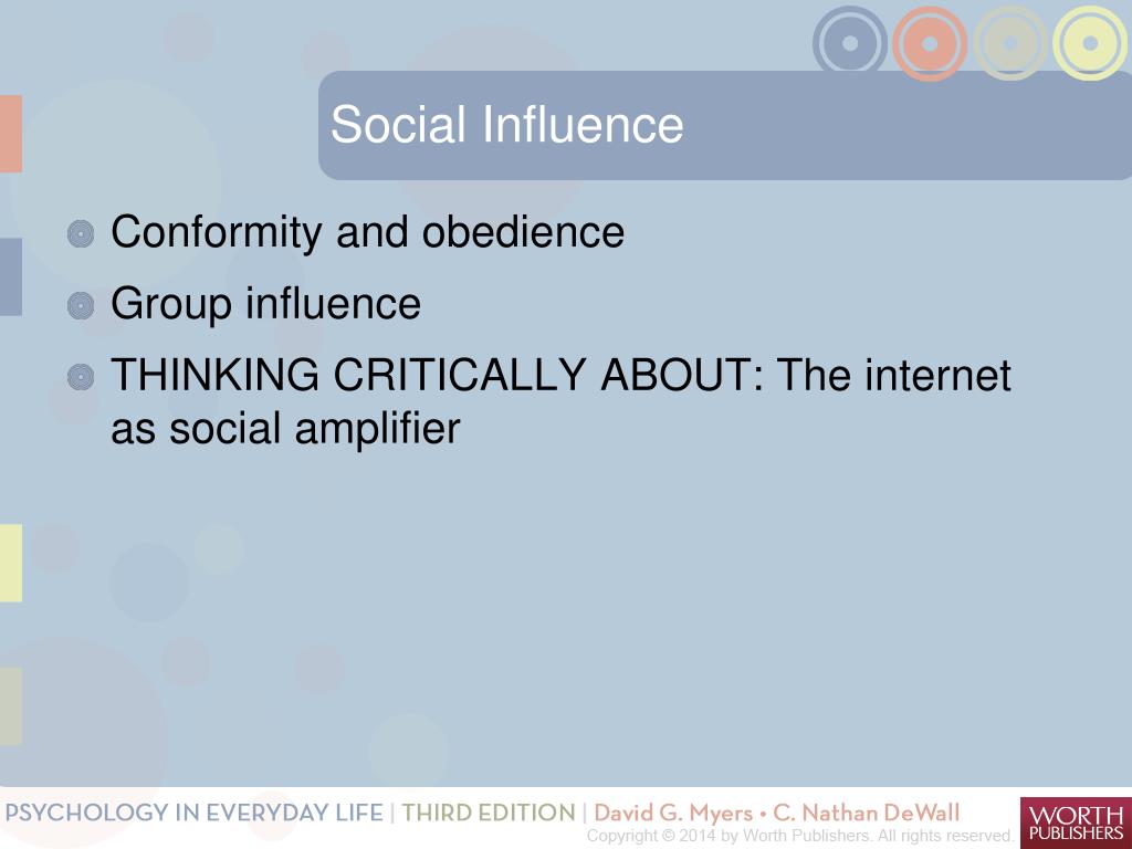 PPT - Social Psychology What is social p sychology’s f ocus? Social ...