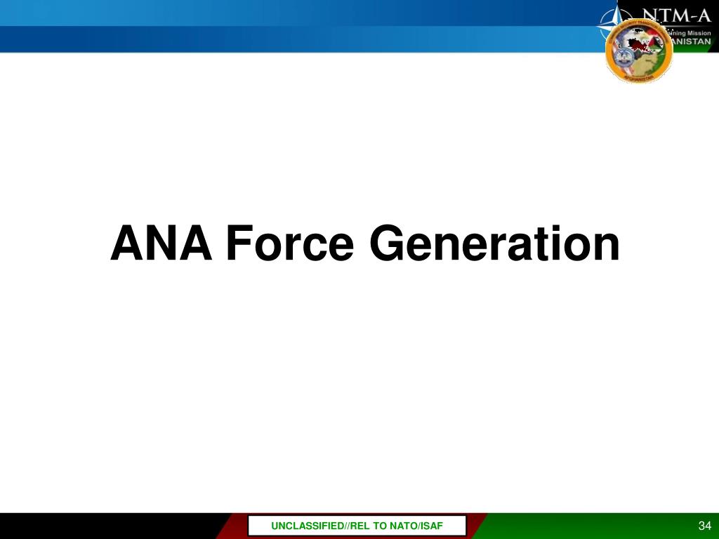 PPT - Afghan National Army (ANA) Logistics Processes PowerPoint ...