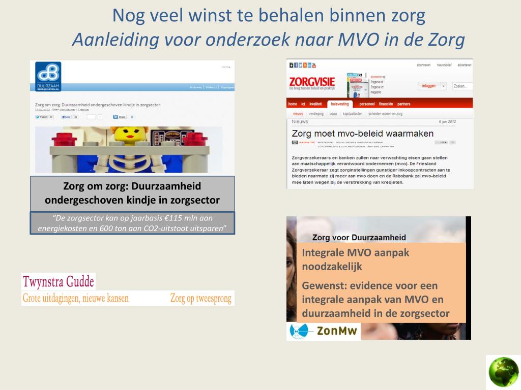 PPT - “MVO meting in de zorg” Milieu Platform Zorgsector Symposium ...