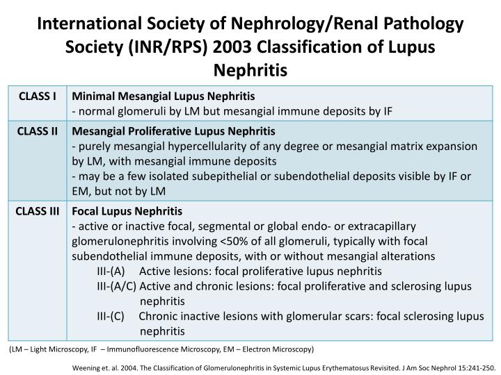 PPT - WHO Classification of Lupus Nephritis PowerPoint Presentation ...