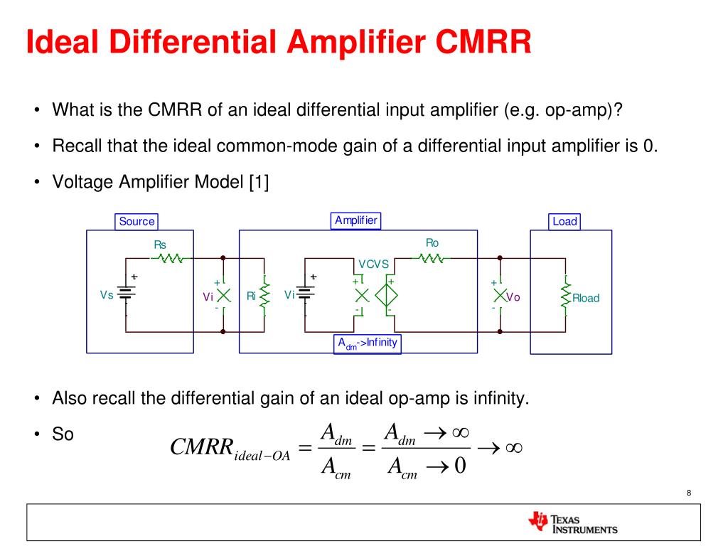 PPT - Fully Understanding CMRR in DAs, IAs, and OAs PowerPoint ... PPT - Fully Understanding CMRR in DAs, IAs, and OAs PowerPoint ...