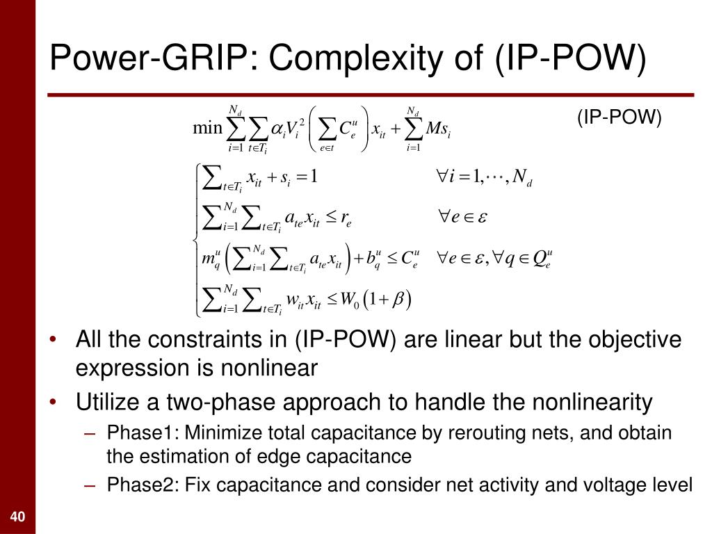 Ppt A Parallel Integer Programming Approach To Global Routing Powerpoint Presentation Id2327351