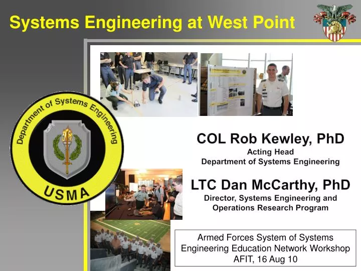 PPT - Systems Engineering at West Point PowerPoint Presentation, free ...