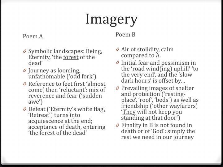 PPT - Poetry Comparison Q1a PowerPoint Presentation - ID:2328101