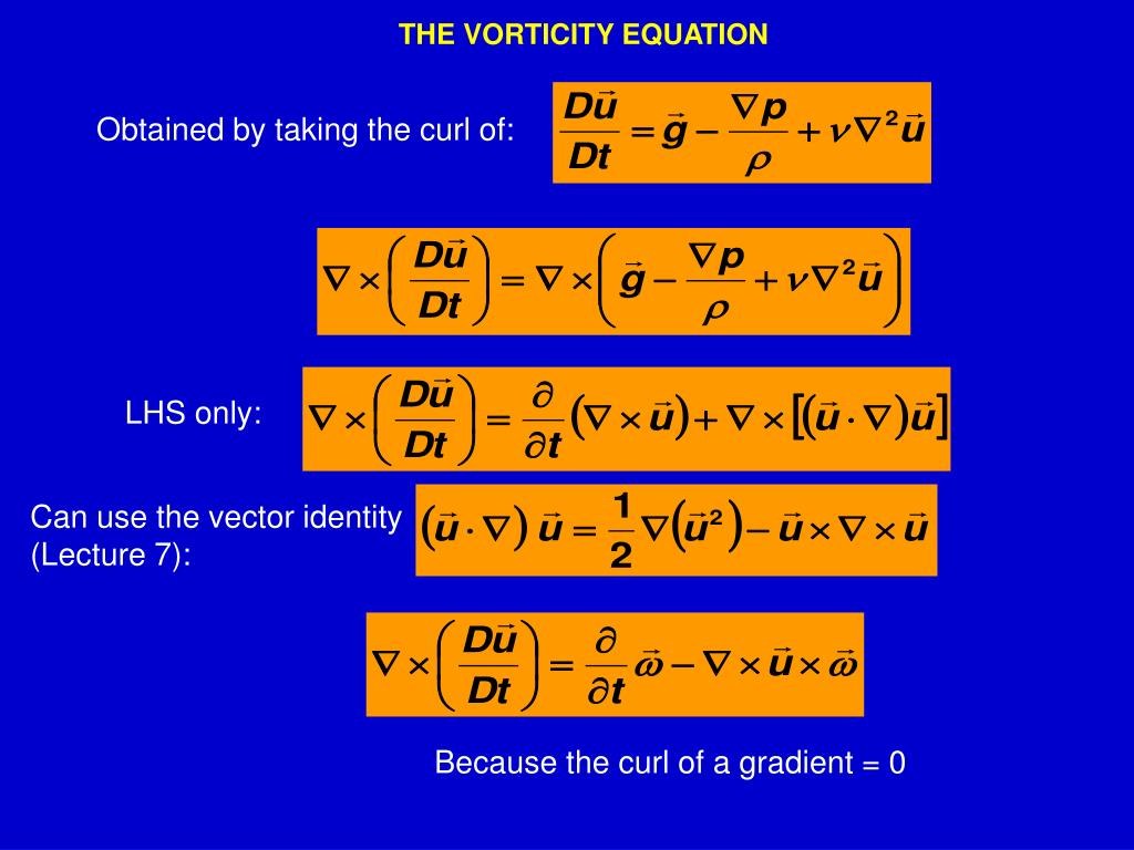 PPT - VORTICITY AND VORTICITY EQUATION PowerPoint Presentation, free ... PPT - VORTICITY AND VORTICITY EQUATION PowerPoint Presentation, free ...