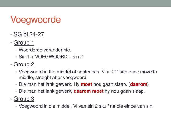 PPT - Taalleer toets PowerPoint Presentation - ID:2328525