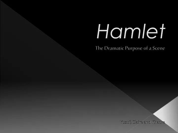 PPT - Hamlet PowerPoint Presentation, free download - ID:2328935