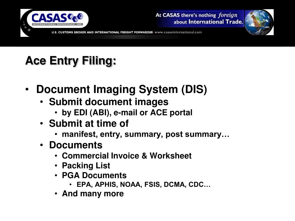 PPT - WMTA Meeting Presentation Prepared by: CASAS INTERNATIONAL ...