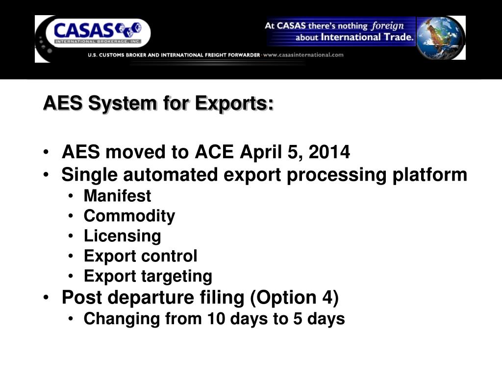 PPT - WMTA Meeting Presentation Prepared by: CASAS INTERNATIONAL ...