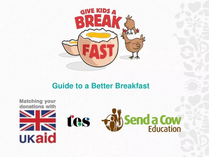 PPT - Guide to a Better Breakfast PowerPoint Presentation, free ...