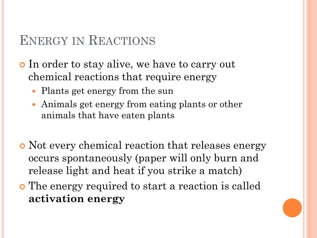 PPT - Enzymes and Chemical Reactions PowerPoint Presentation, free ...