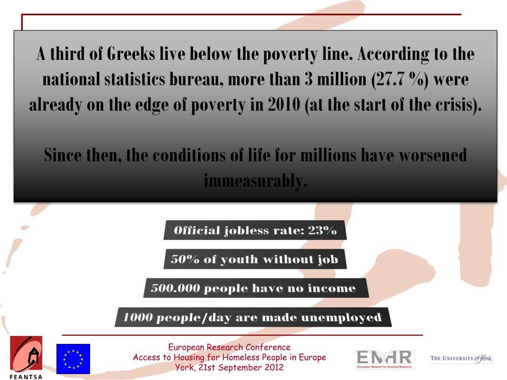 PPT - Homelessness in Greece-2012 An in- depth research on homelessness ...