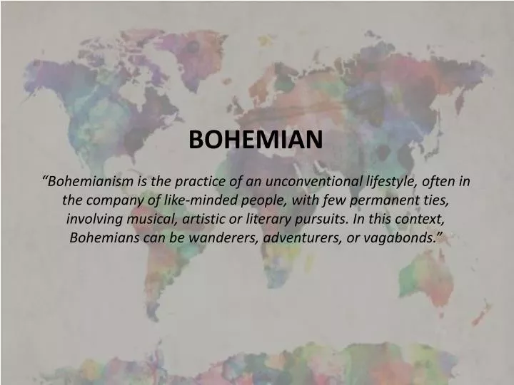 PPT - BOHEMIAN PowerPoint Presentation, free download - ID:2329679