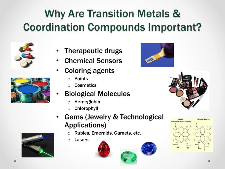 PPT - Chapter 24 Transition Metals & Coordination Compounds PowerPoint ...