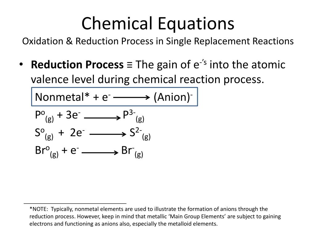 PPT - Chemical Equations and Reactions PowerPoint Presentation, free ...