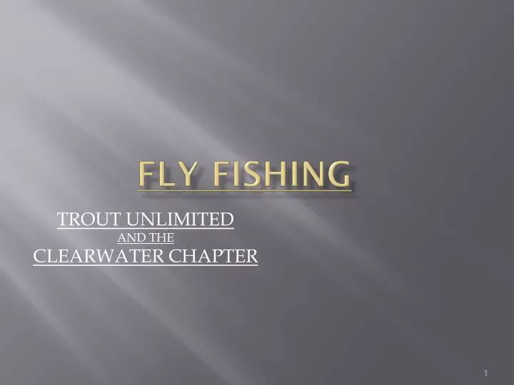 PPT - FLY FISHING PowerPoint Presentation, free download - ID:2330324