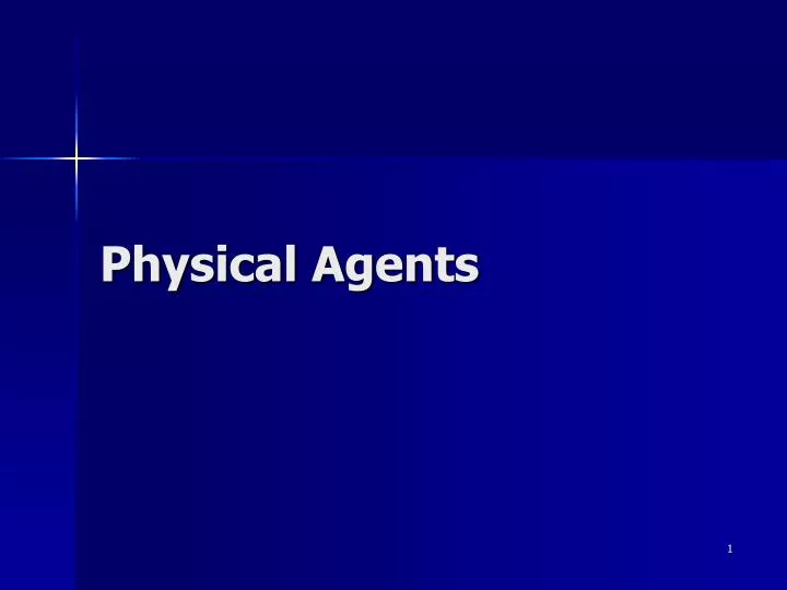 PPT - Physical Agents PowerPoint Presentation, free download - ID:2330343