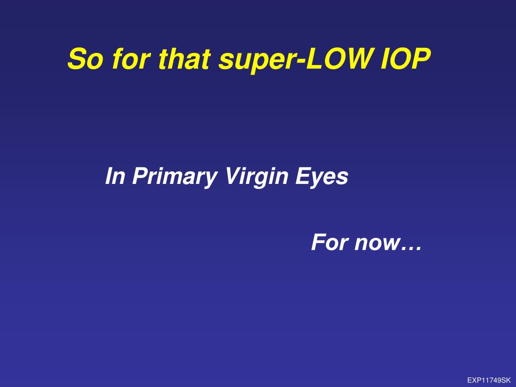 PPT - Glaucoma Surgery 2011: Why am I Still Doing a Trabeculectomy ...
