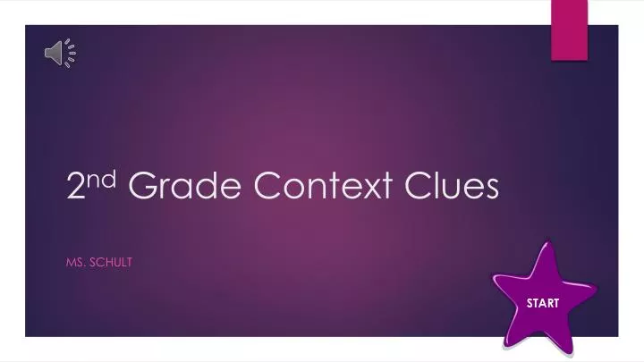 PPT - 2 nd Grade Context Clues PowerPoint Presentation, free download ...
