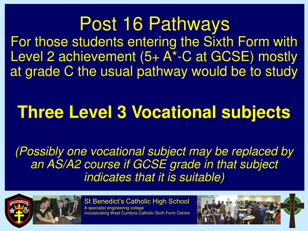 PPT - St Benedict's Catholic High School Incorporating the West Cumbria ...