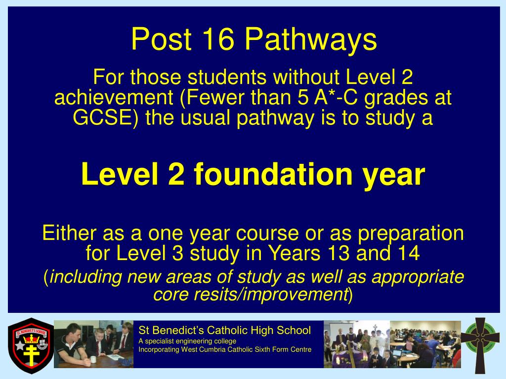 PPT - St Benedict's Catholic High School Incorporating the West Cumbria ...