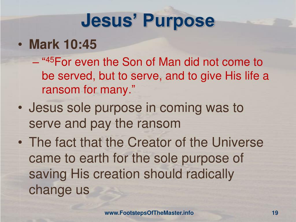PPT - In The Footsteps Of The Master : The Life and Times of Jesus ...