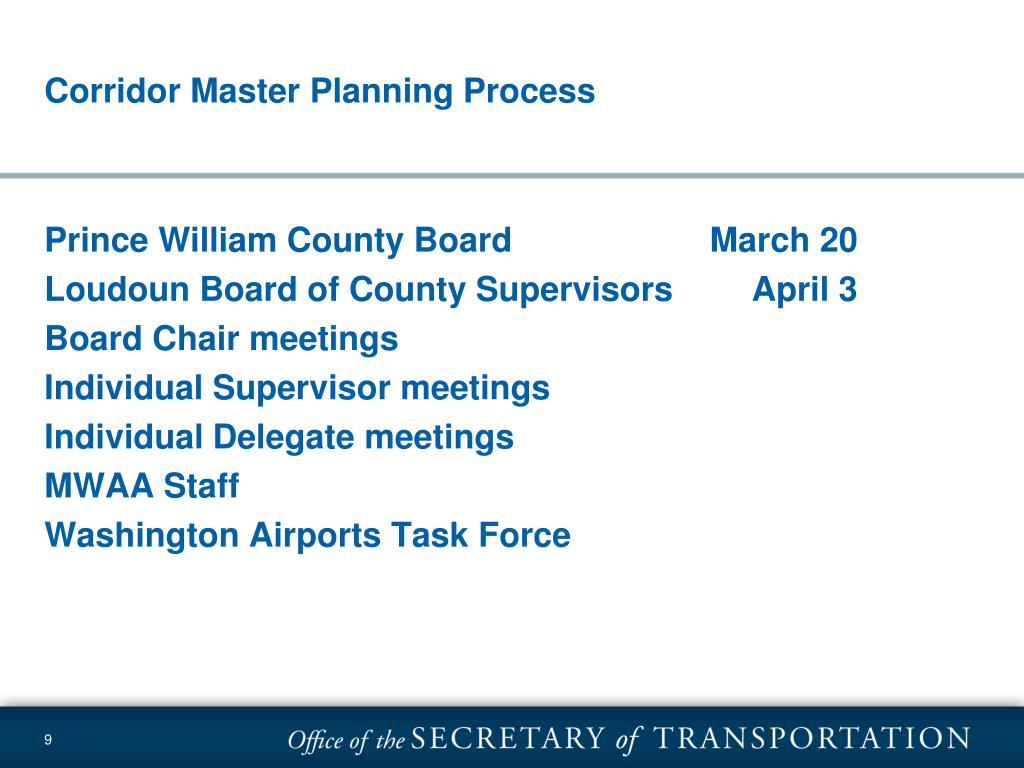 PPT - Corridor of Statewide Significance North South Corridor ...