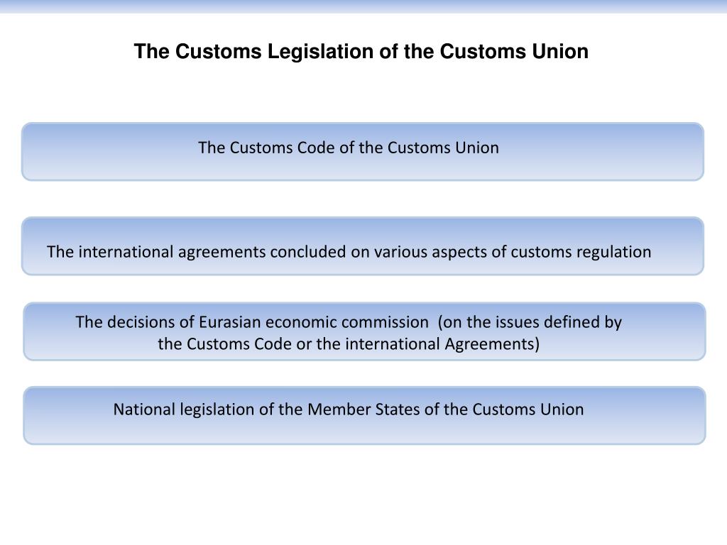 PPT - Eurasian Economic Commission Department of Customs Legislation ...