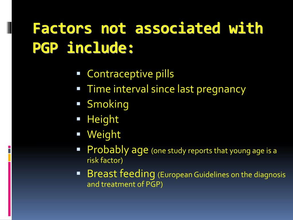 PPT - Low back and pelvic girdle pain during pregnancy PowerPoint ...