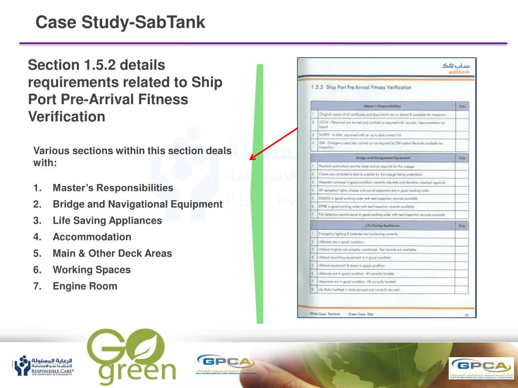PPT - SABTANK’s RESPONSIBLE CARE THE UNCHARTED FRONTIERS PowerPoint ...