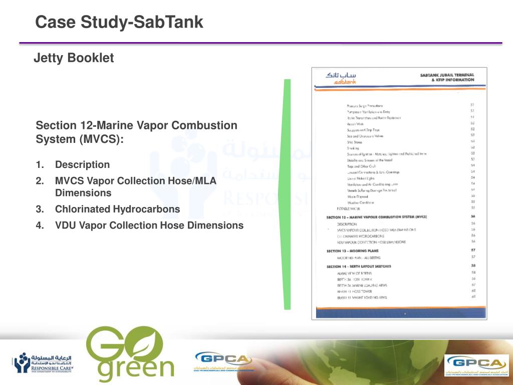 PPT - SABTANK’s RESPONSIBLE CARE THE UNCHARTED FRONTIERS PowerPoint ...