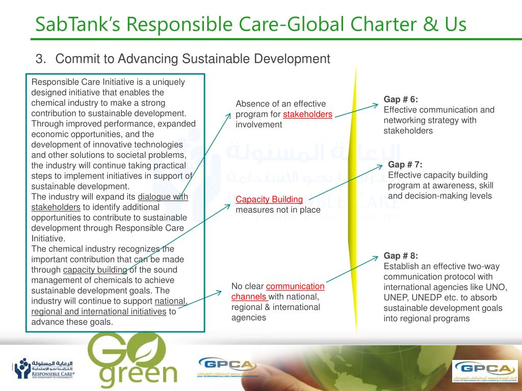 PPT - SABTANK’s RESPONSIBLE CARE THE UNCHARTED FRONTIERS PowerPoint ...