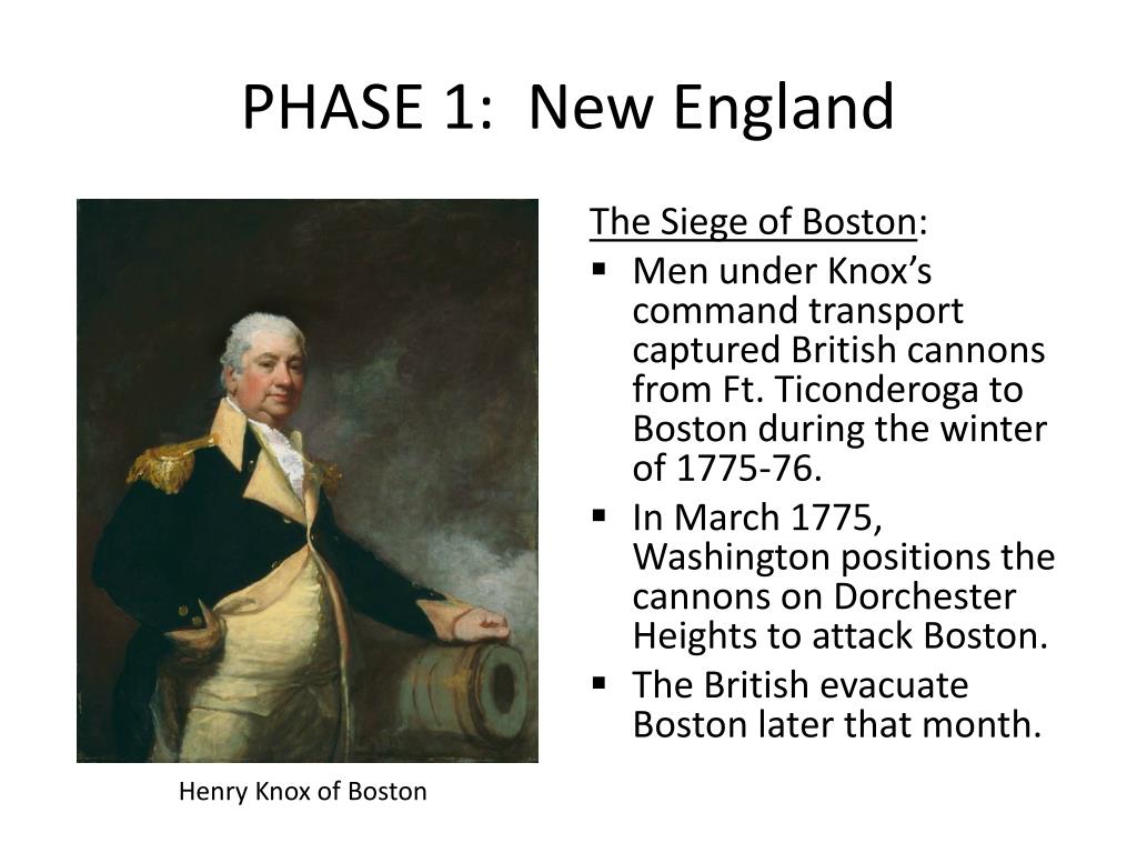 PPT - The American Revolution : The Three Phases of the War (1775-1783 ...