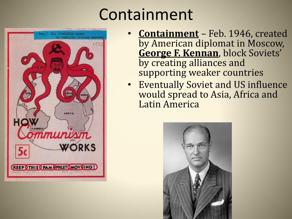 PPT - The Cold War Begins A WAR OF IDEAS PowerPoint Presentation, free ...