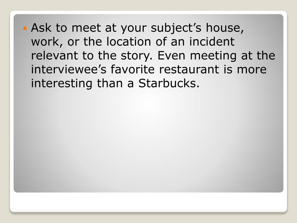 PPT - 13 simple journalist techniques for effective interviews B y ...