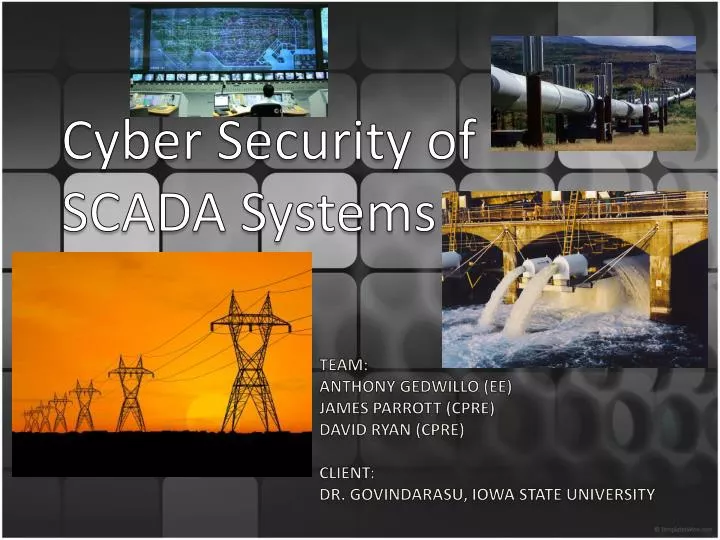 PPT - Cyber Security of SCADA Systems PowerPoint Presentation, free ...