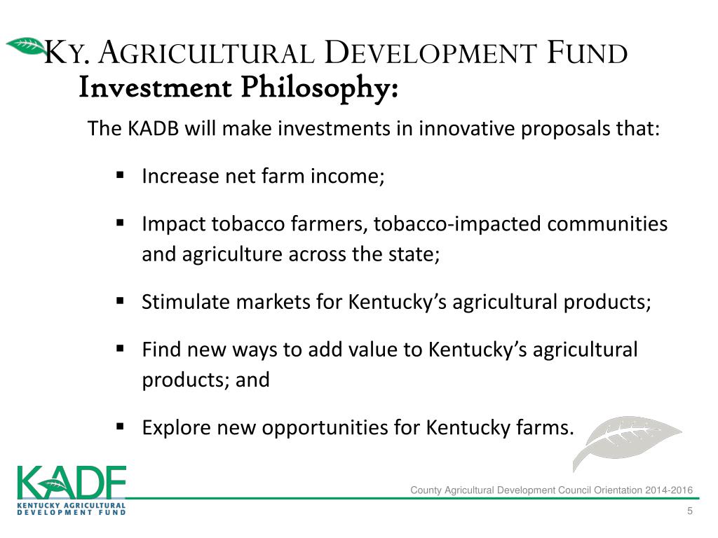 PPT - Governor’s Office of Agricultural Policy PowerPoint Presentation ...