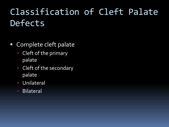 PPT - Cleft Lip and Palate: An Overview PowerPoint Presentation - ID ...