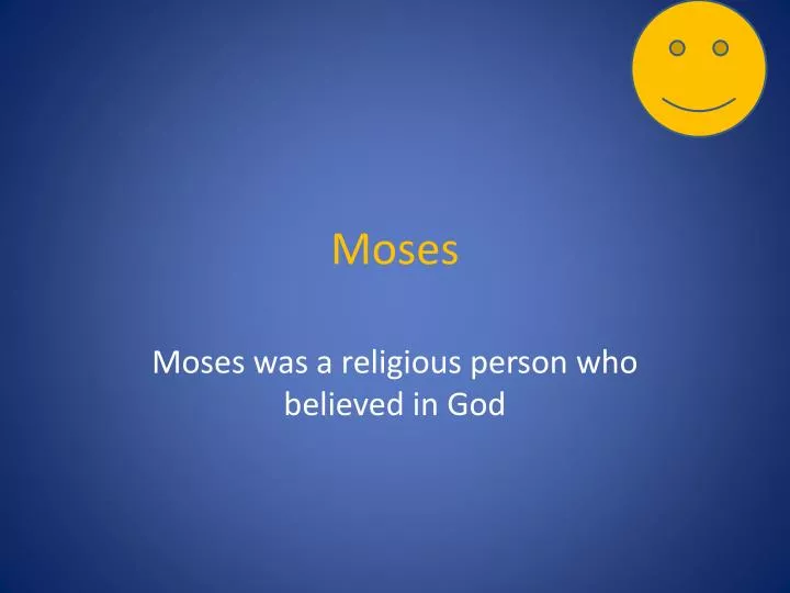 PPT - Moses PowerPoint Presentation, free download - ID:2335383