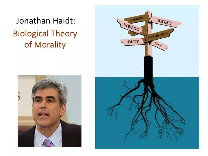 PPT - J onathan Haidt : Biological Theory of Morality PowerPoint ...