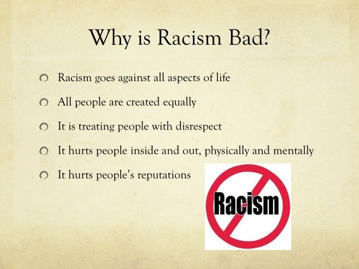 PPT - Racism and the Effects of i t PowerPoint Presentation - ID:2337372