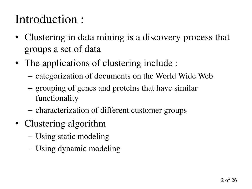 Ppt Chameleon A Hierarchical Clustering Algorithm Using Dynamic Modeling Powerpoint