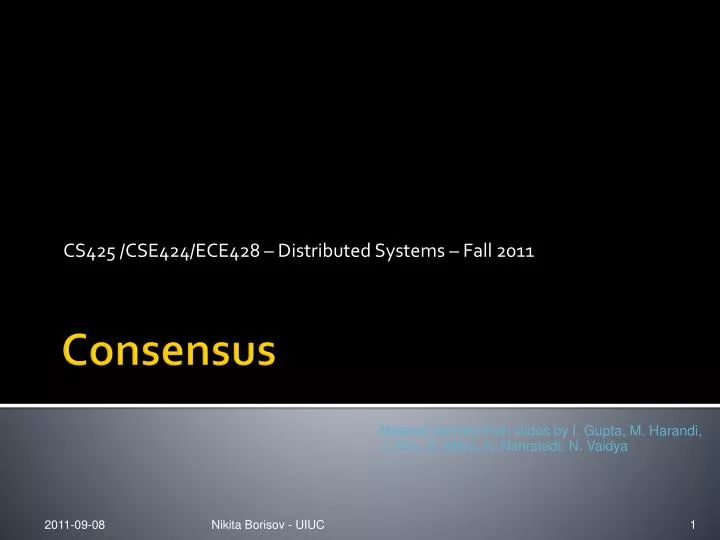 PPT - Consensus PowerPoint Presentation, free download - ID:2338108
