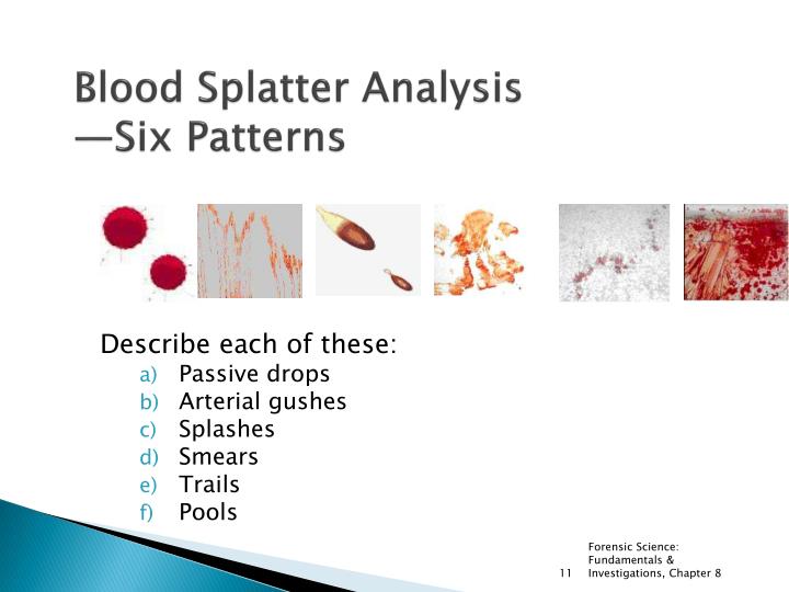 PPT - Blood Analysis PowerPoint Presentation - ID:2338260