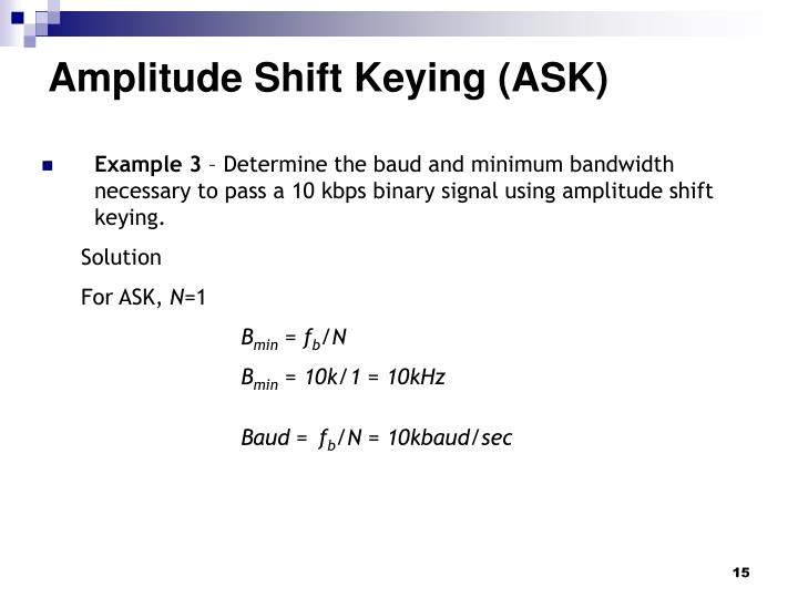 PPT - COMMUNICATION SYSTEM EEEB453 Chapter 6 DIGITAL MODULATION ...