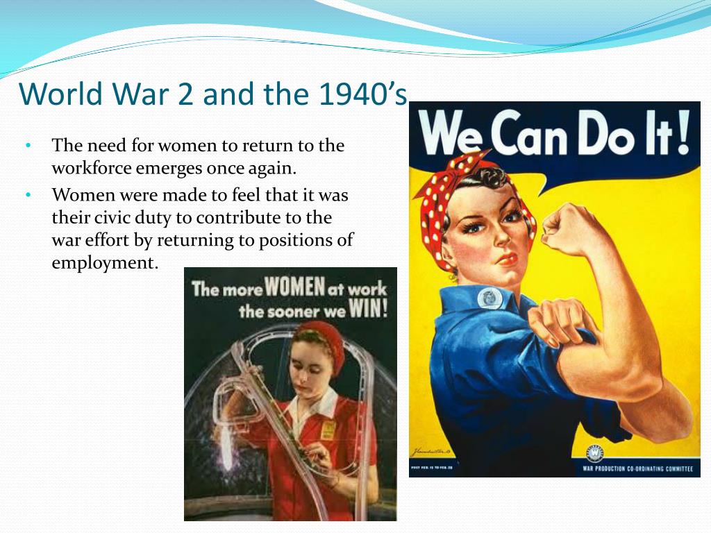PPT - Women in the 20 th Century PowerPoint Presentation, free download ...