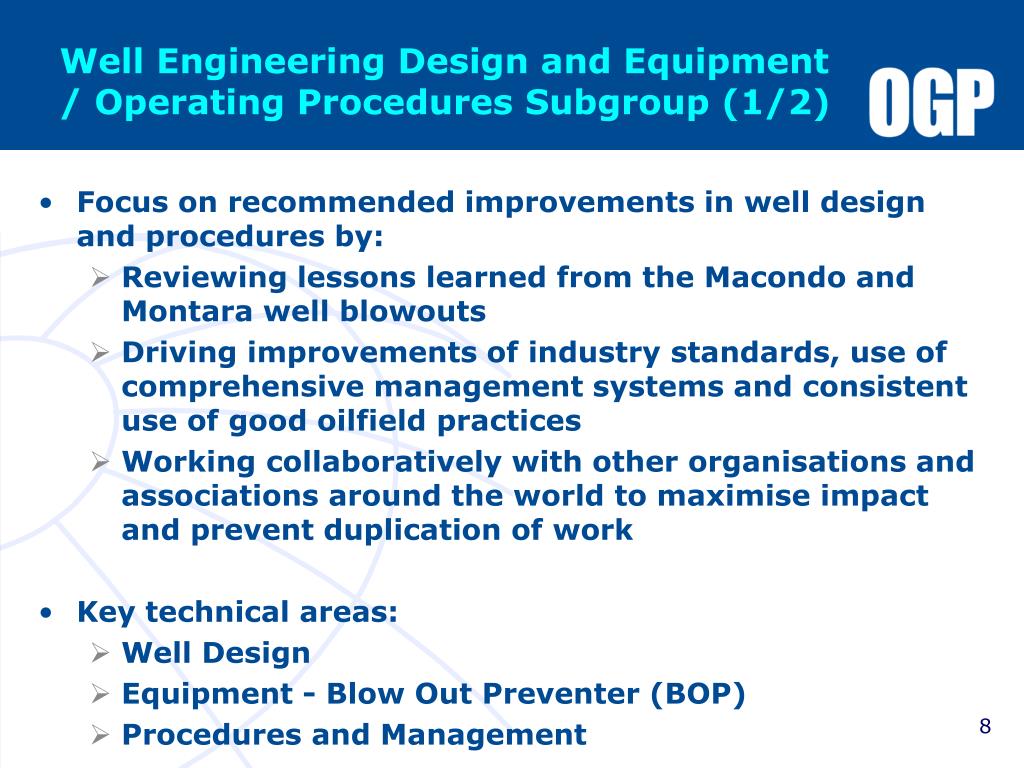 PPT - Global Industry Response Group (GIRG) 23 rd of March – Esbjerg ...