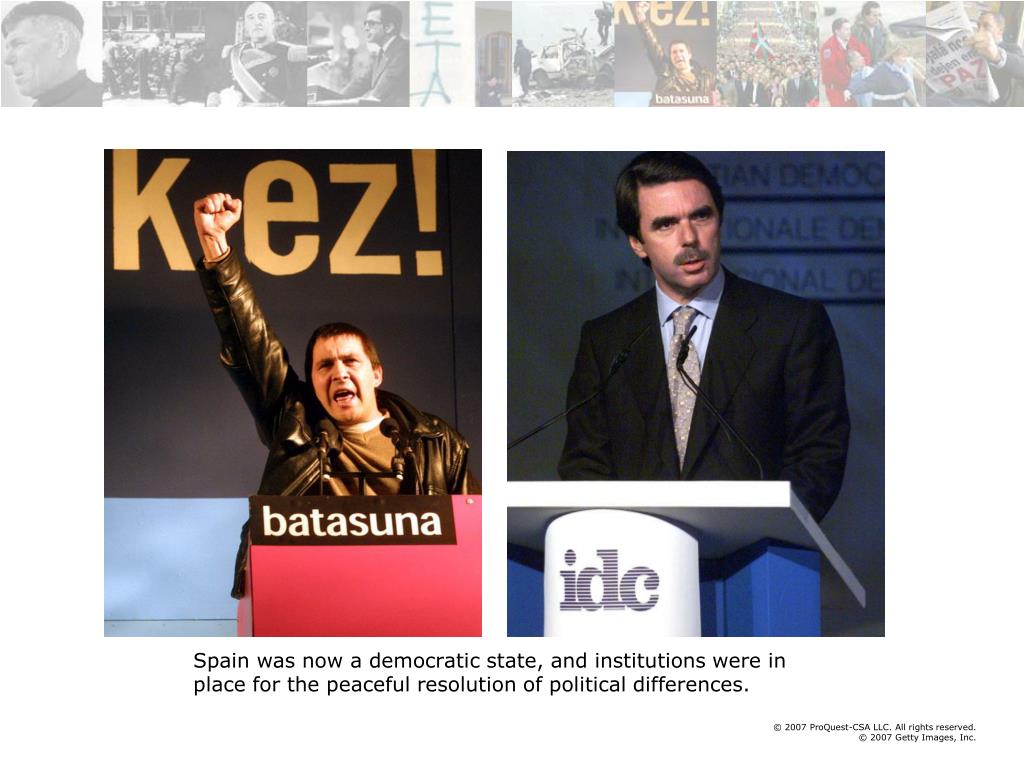 PPT - The three provinces have been ruled by Spanish monarchs and ...